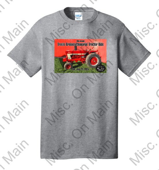 Gildan T-Shirt w/ Travis Memorial Ride 2024 Printing