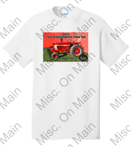 Gildan T-Shirt w/ Travis Memorial Ride 2024 Printing
